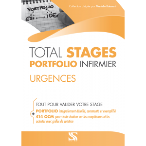 Urgences - Total stages - Portfolio infirmier - Editions SETES